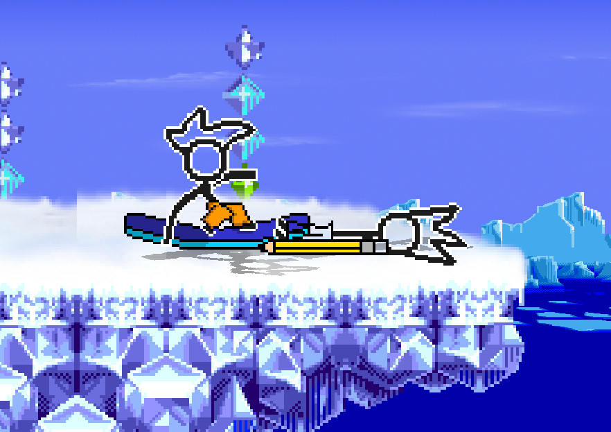 Fancy Pants (The Fancy Pants Adventures)[9.5/CMC] Mod for Super Smash ...