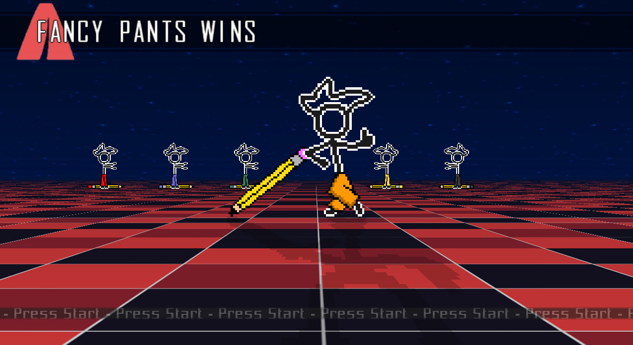 Fancy Pants (The Fancy Pants Adventures)[9.5/CMC] Mod for Super Smash ...