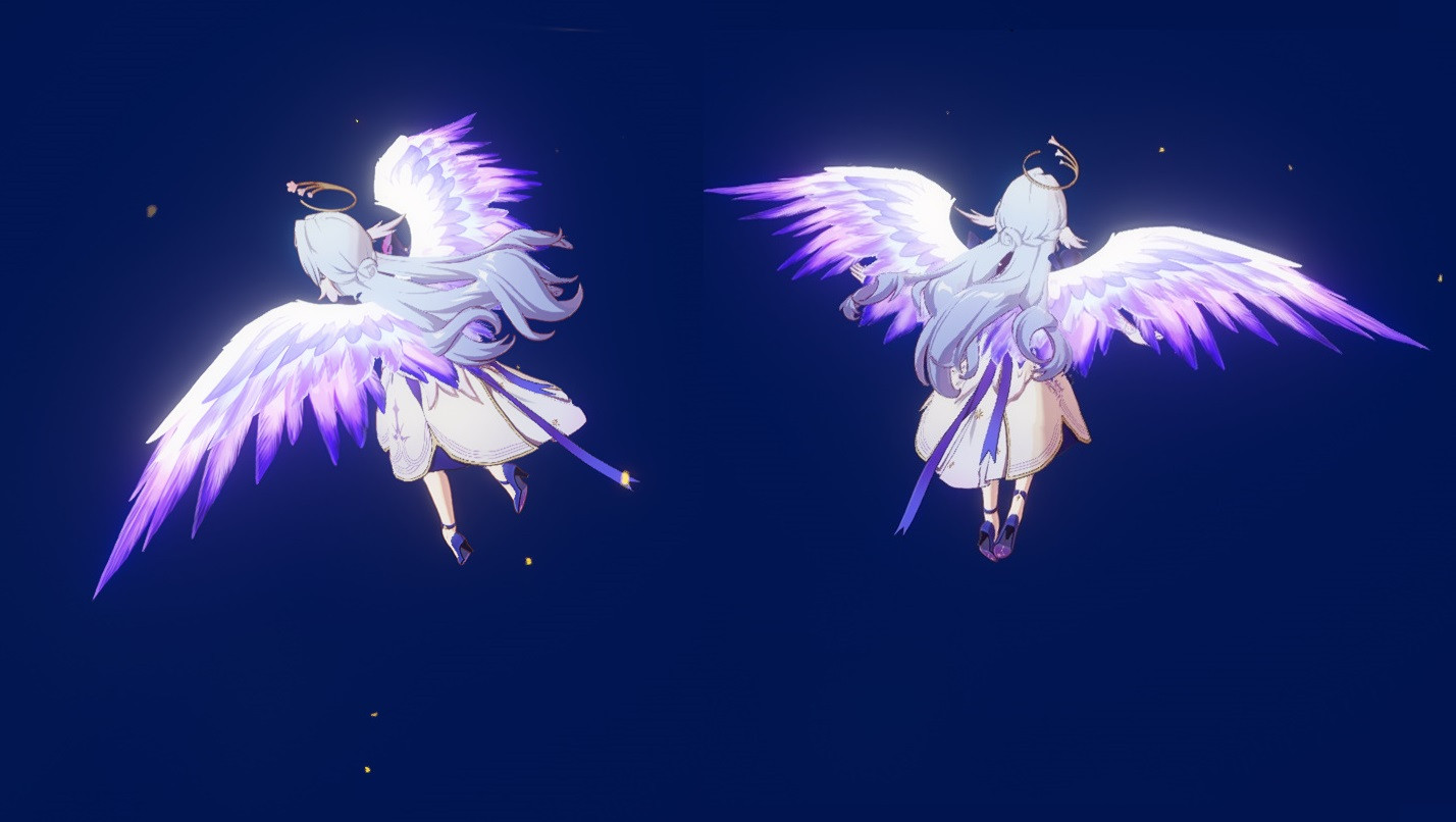 Robin's Halovian Wings Glider Mod for Genshin Impact | GI Mods