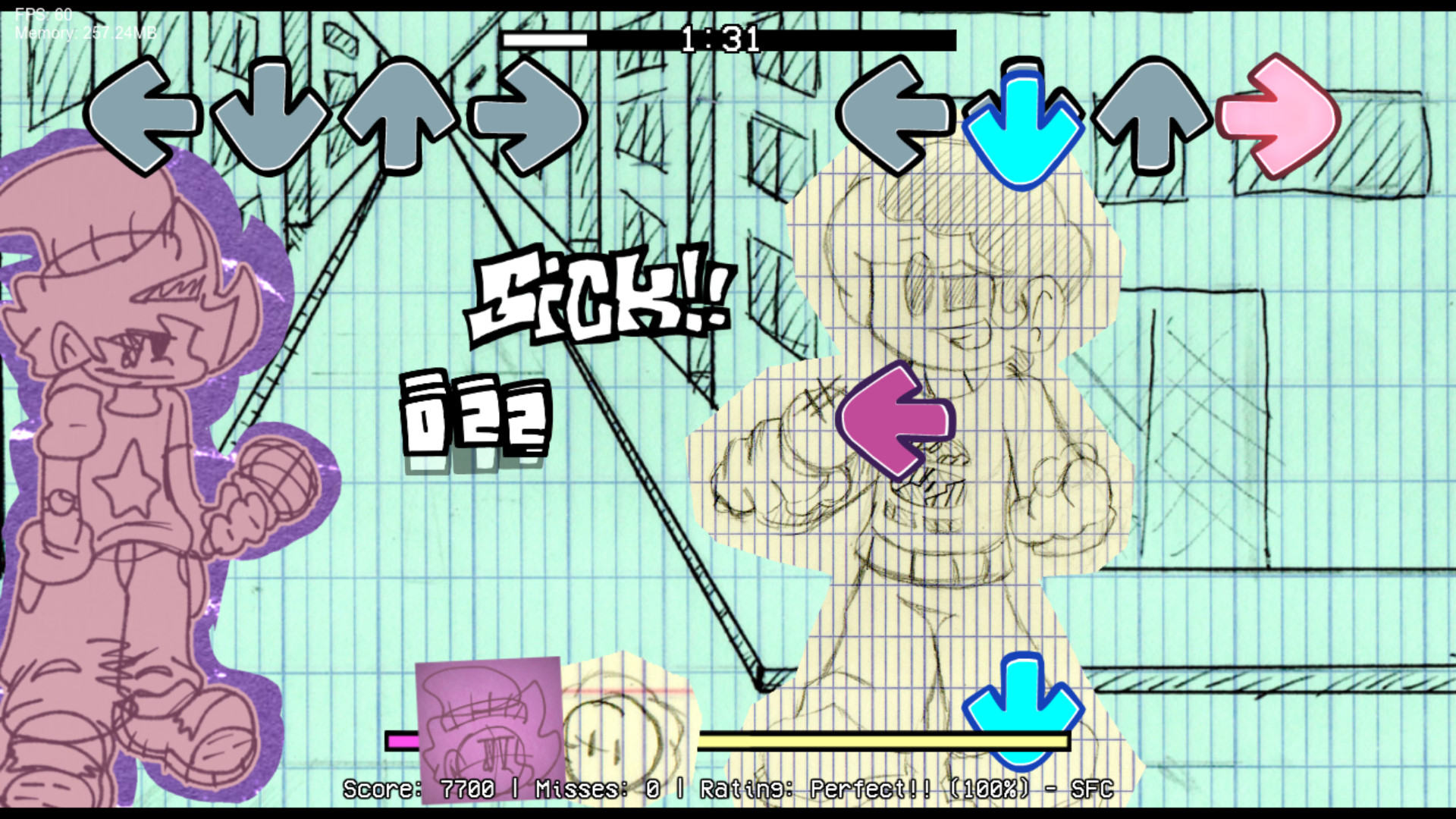 Fnf - Paper Blast (YeahMan FanMod) Mod for Friday Night Funkin' | FNF Mods