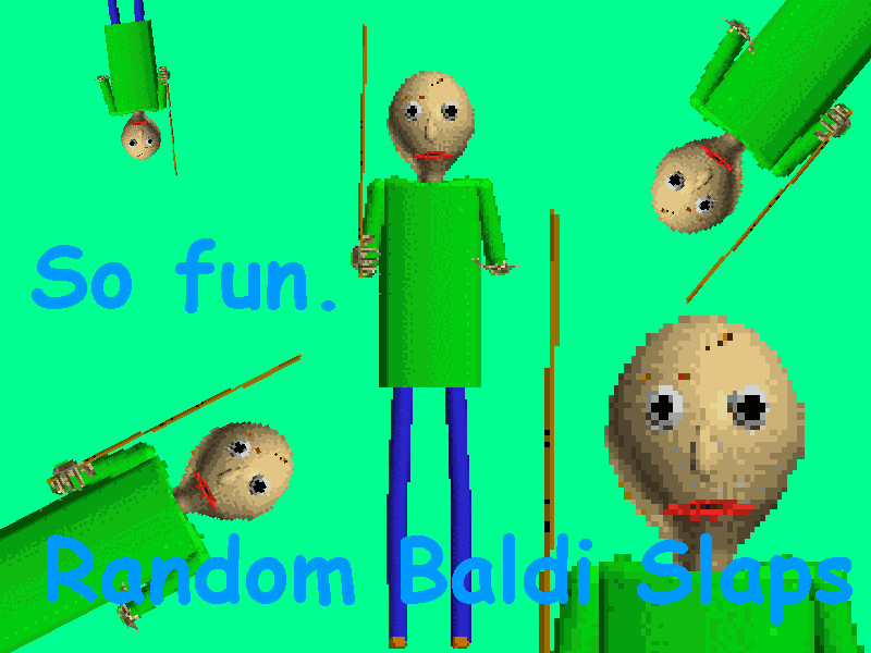 (v0.13.x) Random Baldi Slaps Mod for Baldi's Basics | Baldi Mods