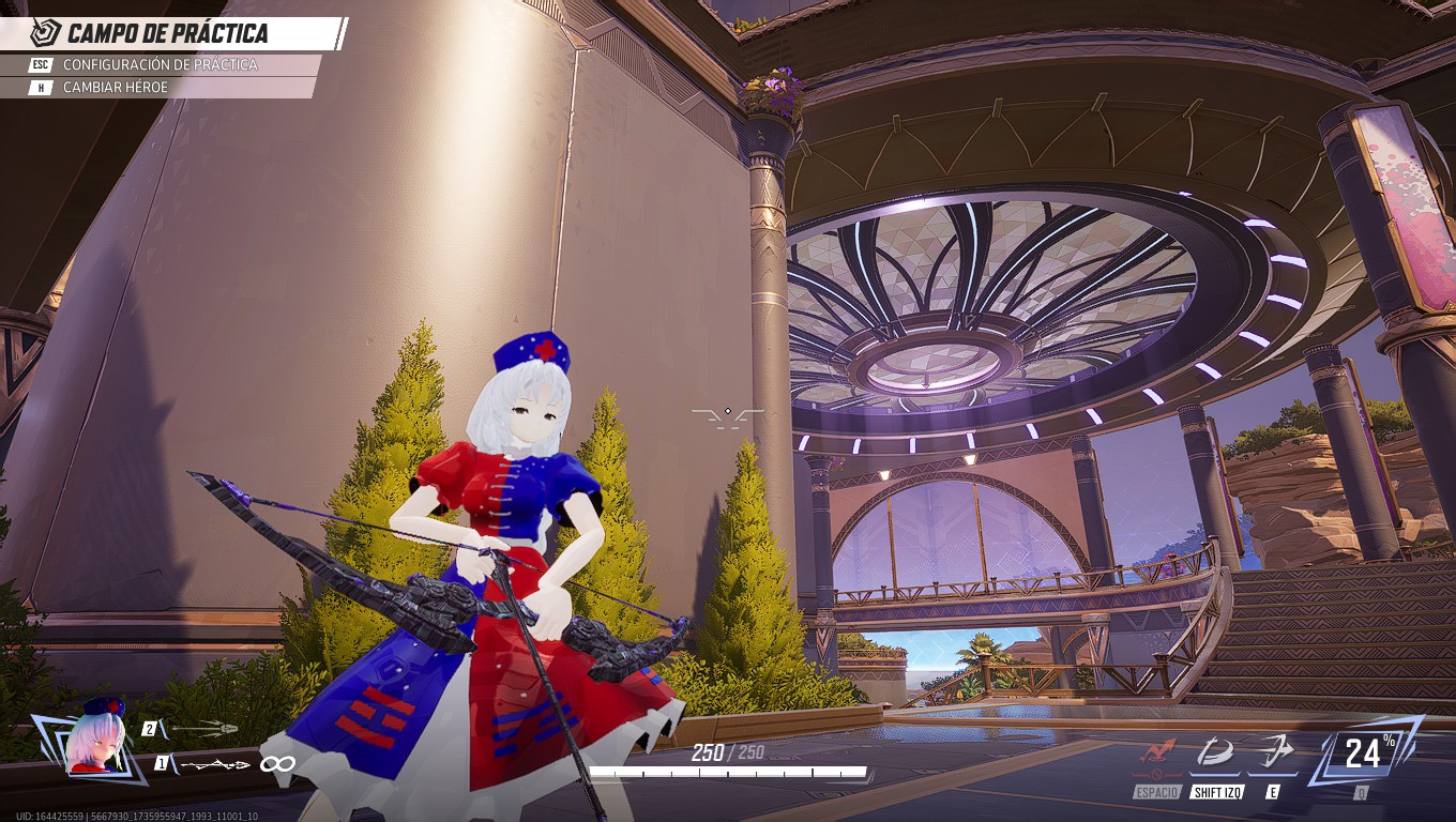 Eirin Yagokoro as HawkEye Mod for Marvel Rivals | MR Mods