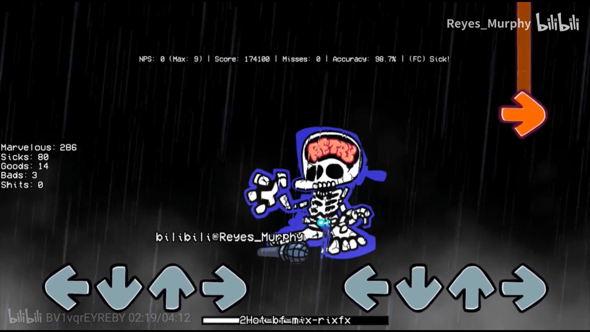 2Hot bfMix by RixFX Mod for Friday Night Funkin' | FNF Mods