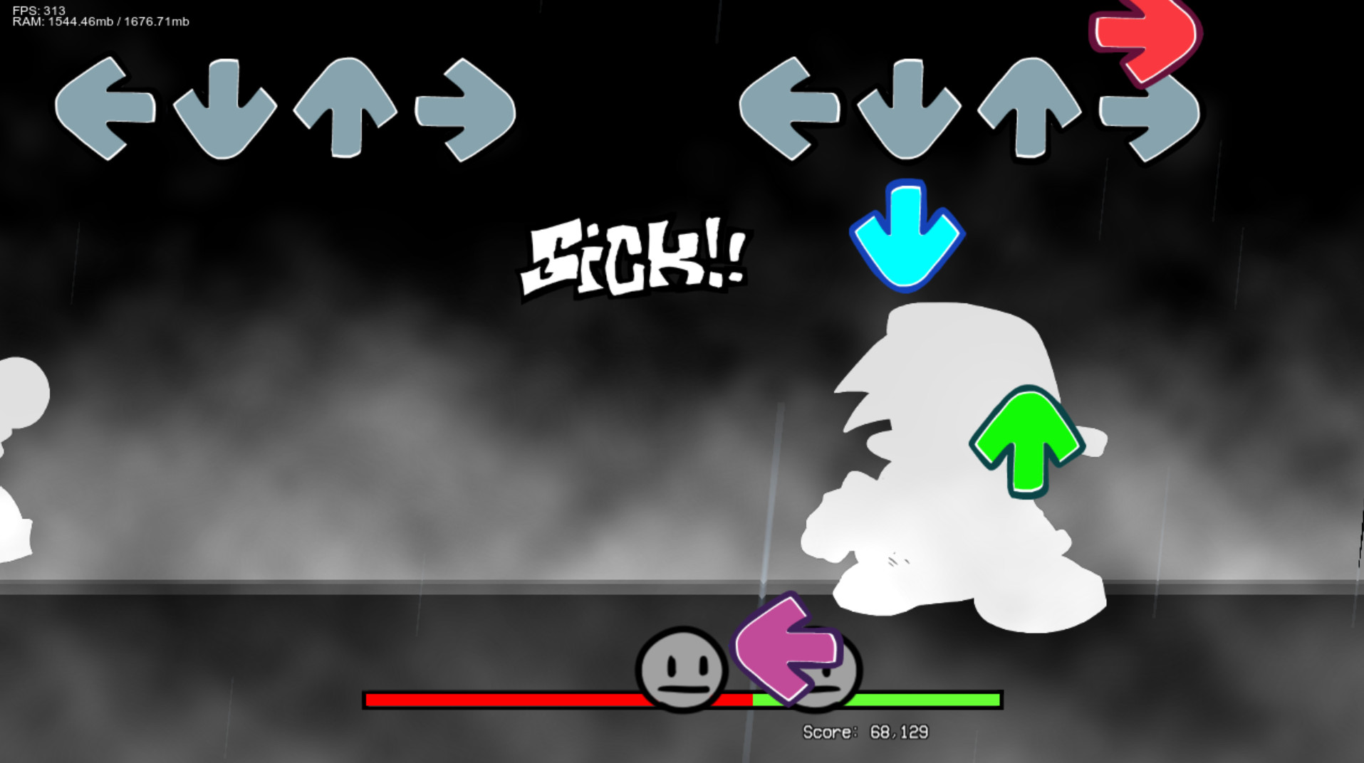 RixFX 2HOT GODCHART(The better one) Mod for Friday Night Funkin' | FNF Mods