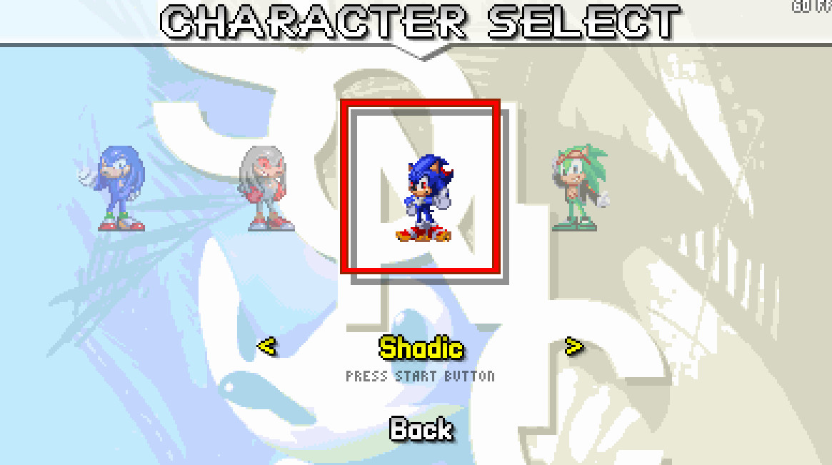 Extra Slot Shadic Mod for Sonic 3 A.I.R. | S3AIR Mods