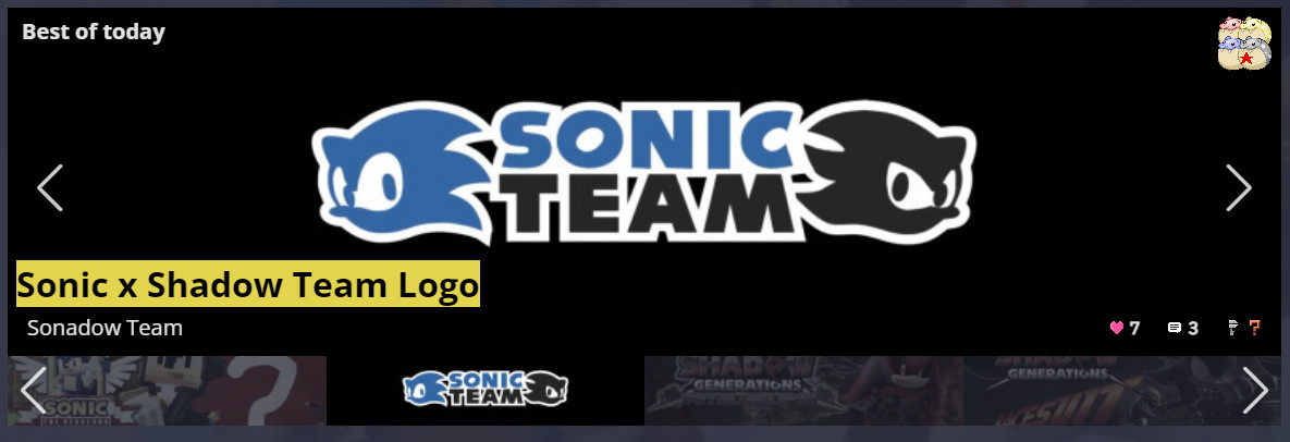 Sonic x Shadow Team Logo Mod for Shadow Generations | SXSGShadow Mods