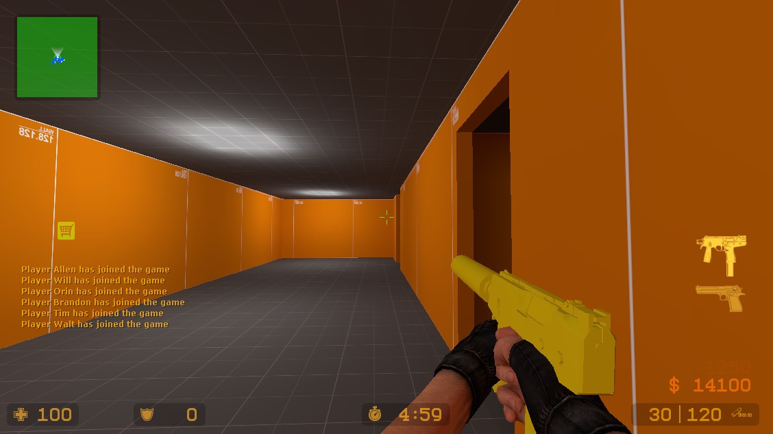 tmp gold yellow Mod for Counter-Strike: Source | CS:S Mods