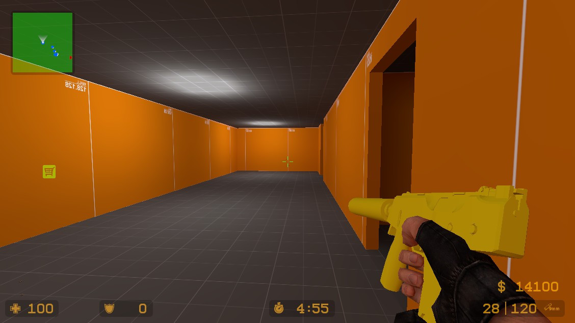 tmp gold yellow Mod for Counter-Strike: Source | CS:S Mods