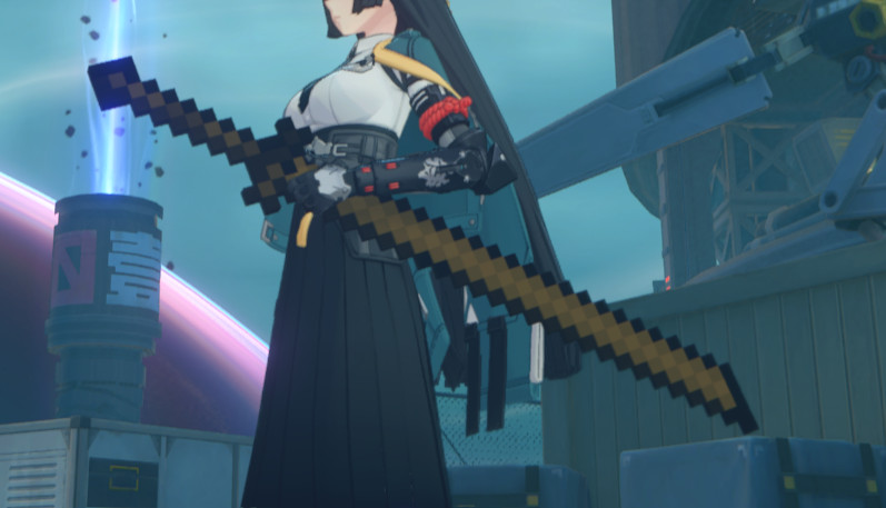 Minecraft Katana Only [All Kind] Mod for Zenless Zone Zero | ZZZ Mods