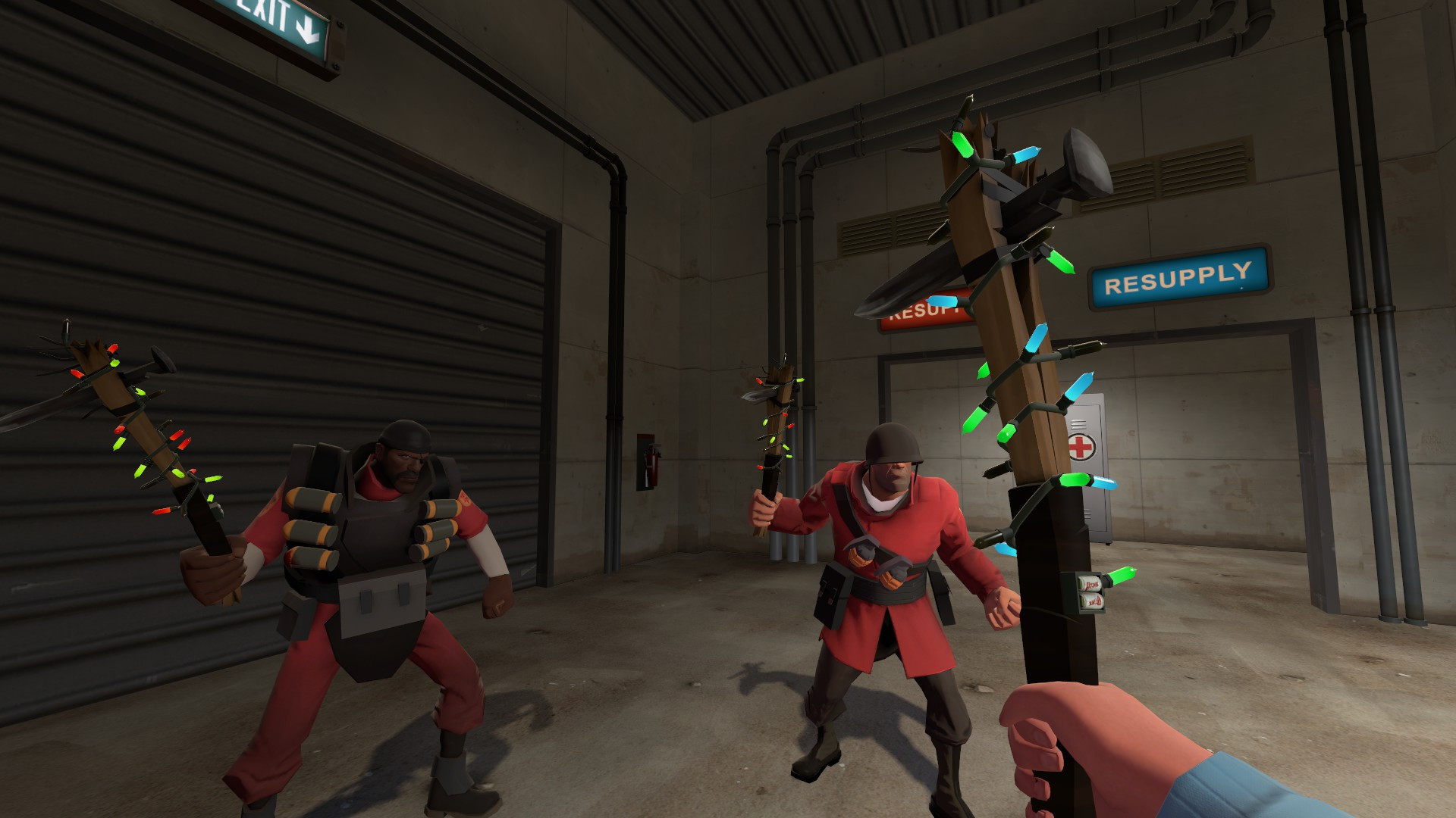 Piogre's Festivizers Part 2 - Soldier Mod for Team Fortress 2 | TF2 Mods