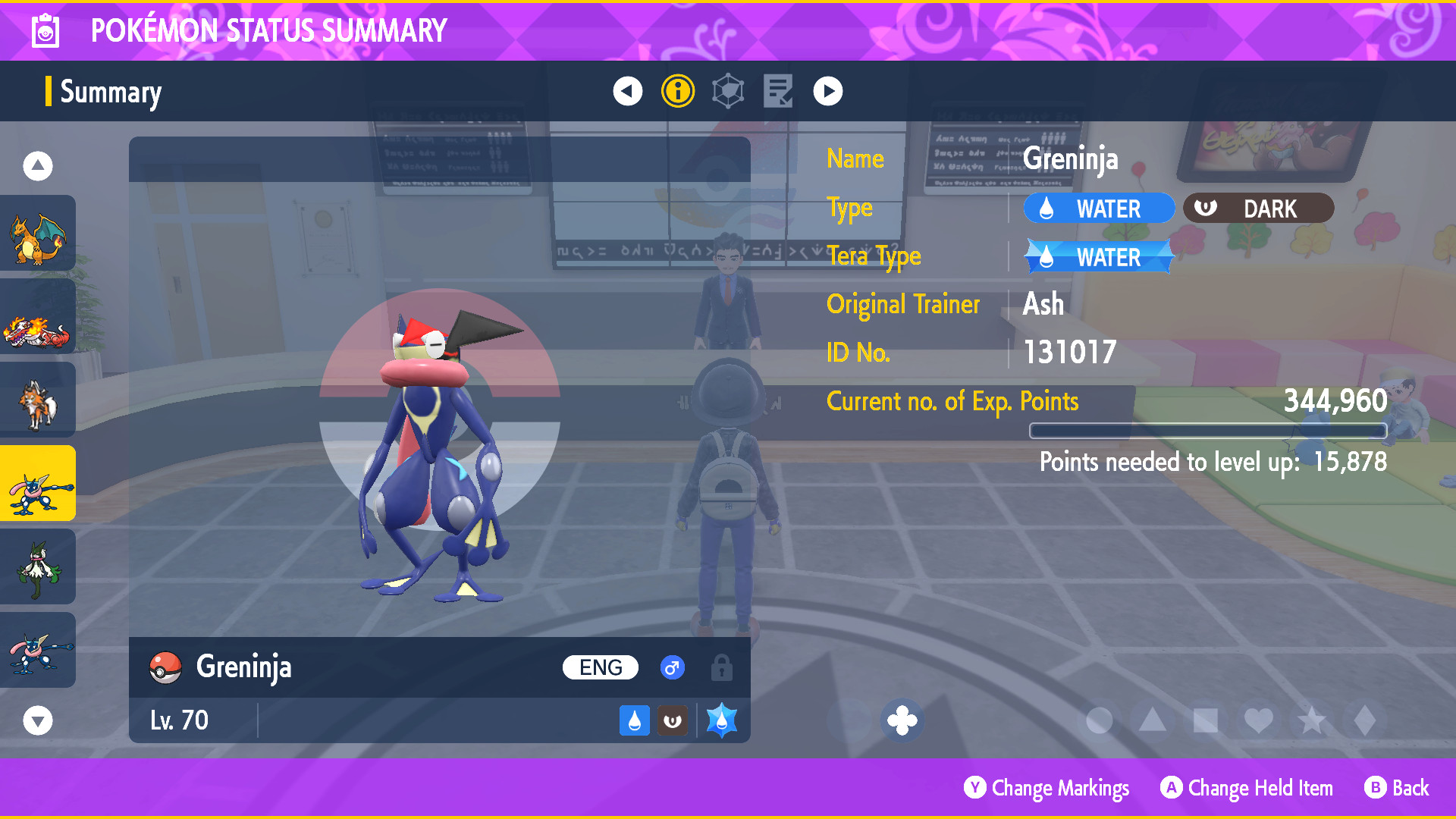 Ash Greninja Mod for Pokemon Scarlet & Violet | PKMN SV Mods