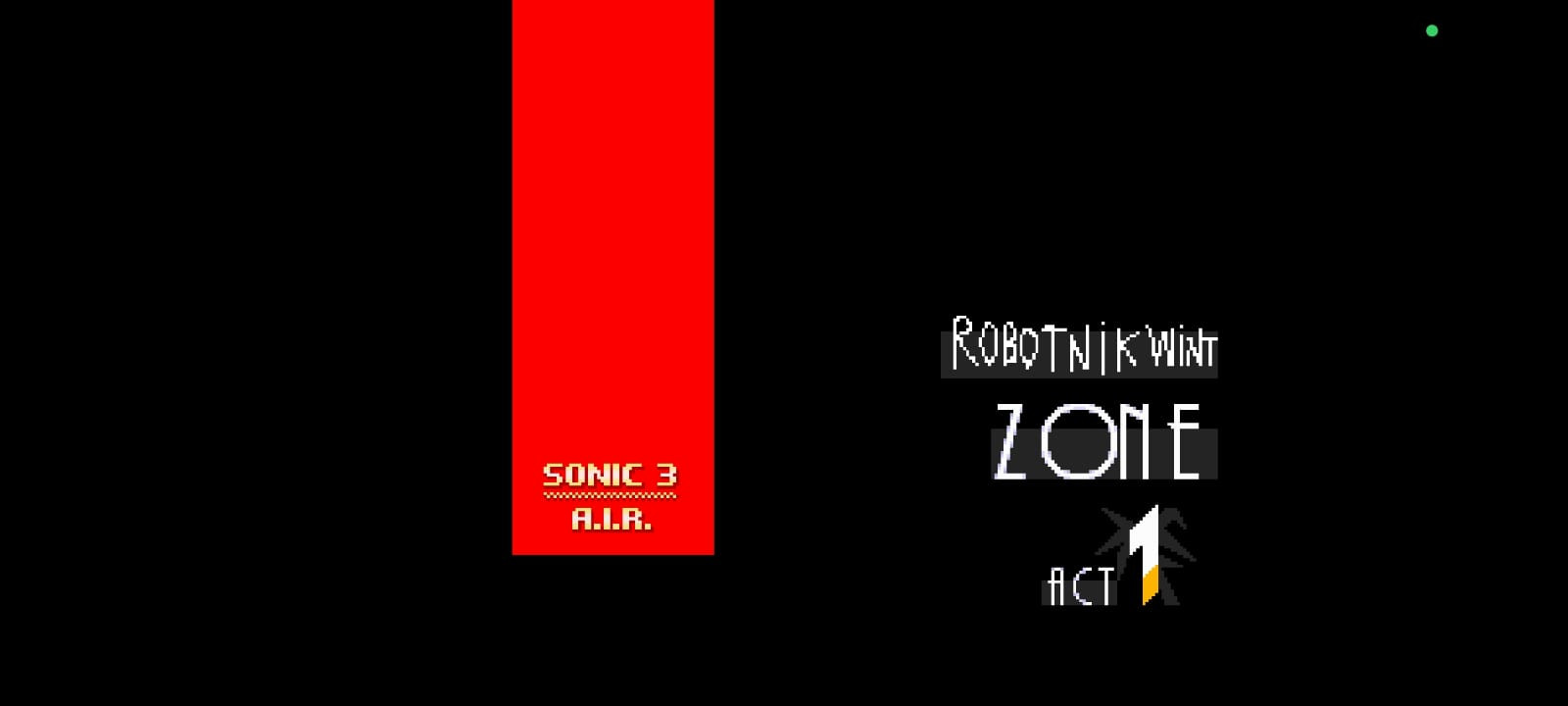 Sonic Triple Trouble Title Cards Mod for Sonic 3 A.I.R. | S3AIR Mods