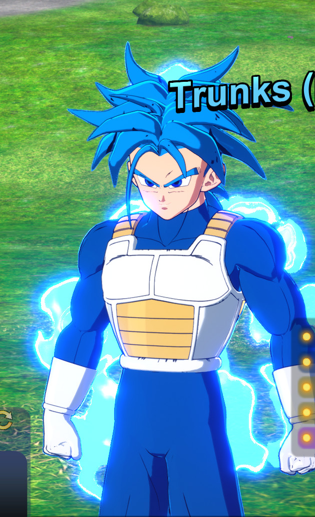 Trunks Blue Evolved New Slot (DBColorZ) Mod for Dragon Ball: Sparking ...
