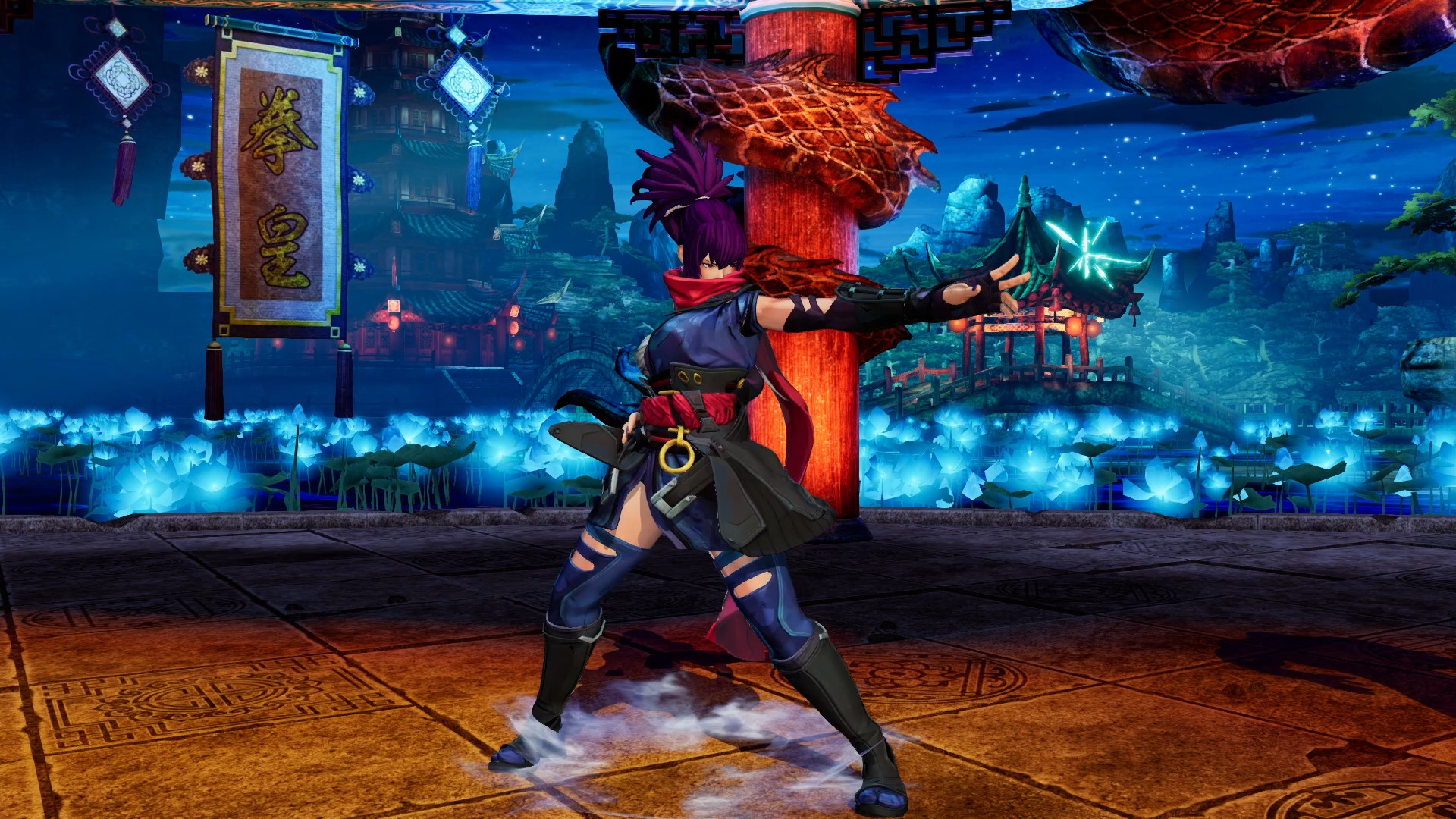 Psylocke Leona Mod for The King of Fighters XV | KoFXV Mods
