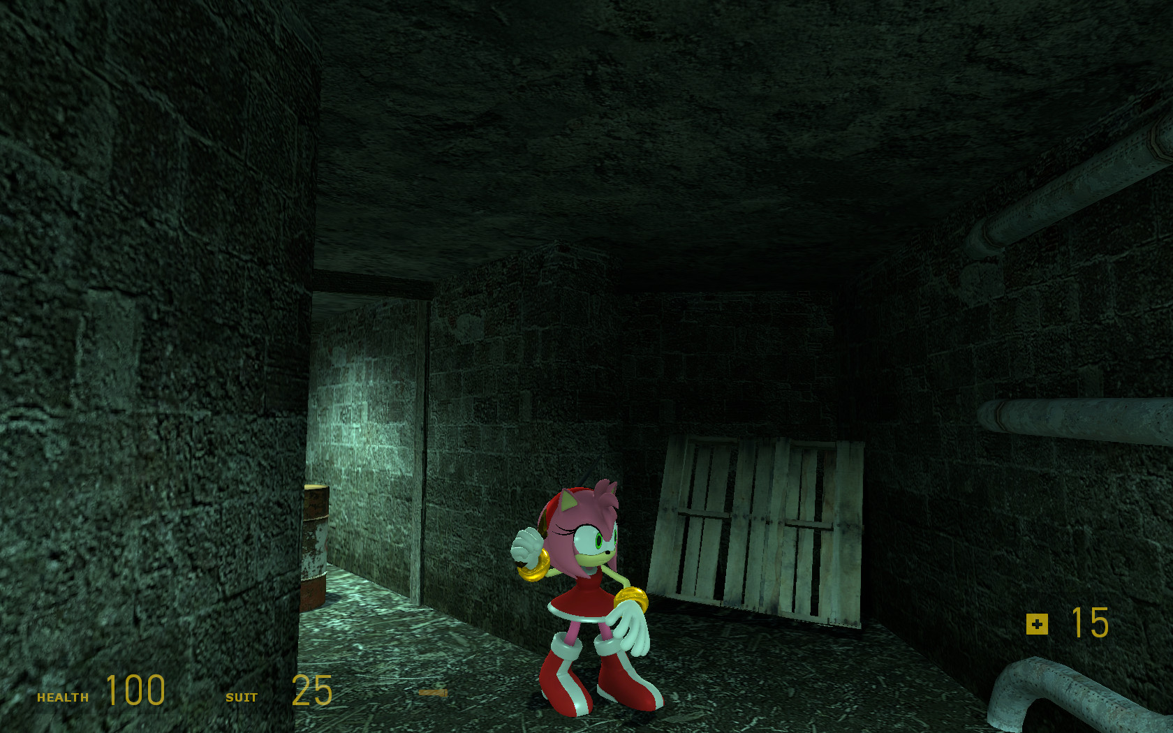 Amy rose over female_04 Mod for Synergy | Syn Mods