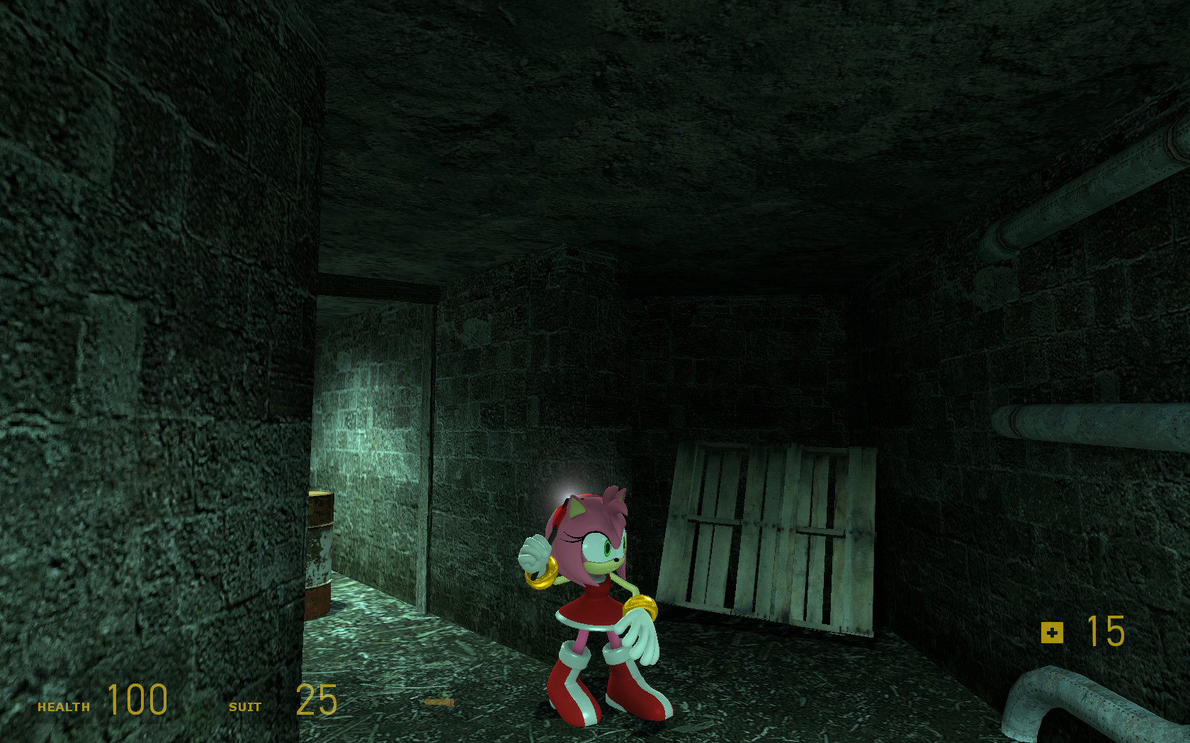 Amy rose over female_04 Mod for Synergy | Syn Mods