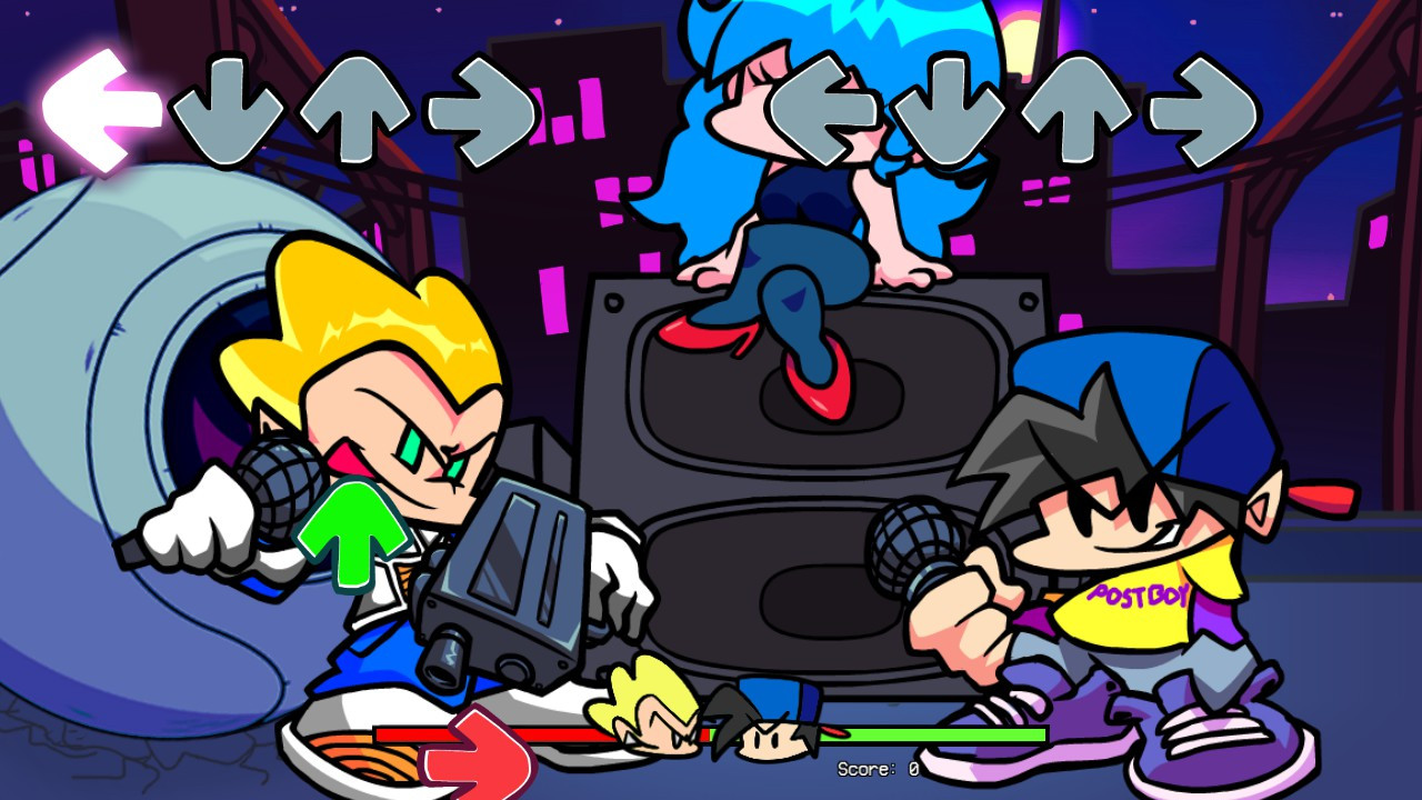 FNF C-Side Modern Port Mod for Friday Night Funkin' | FNF Mods