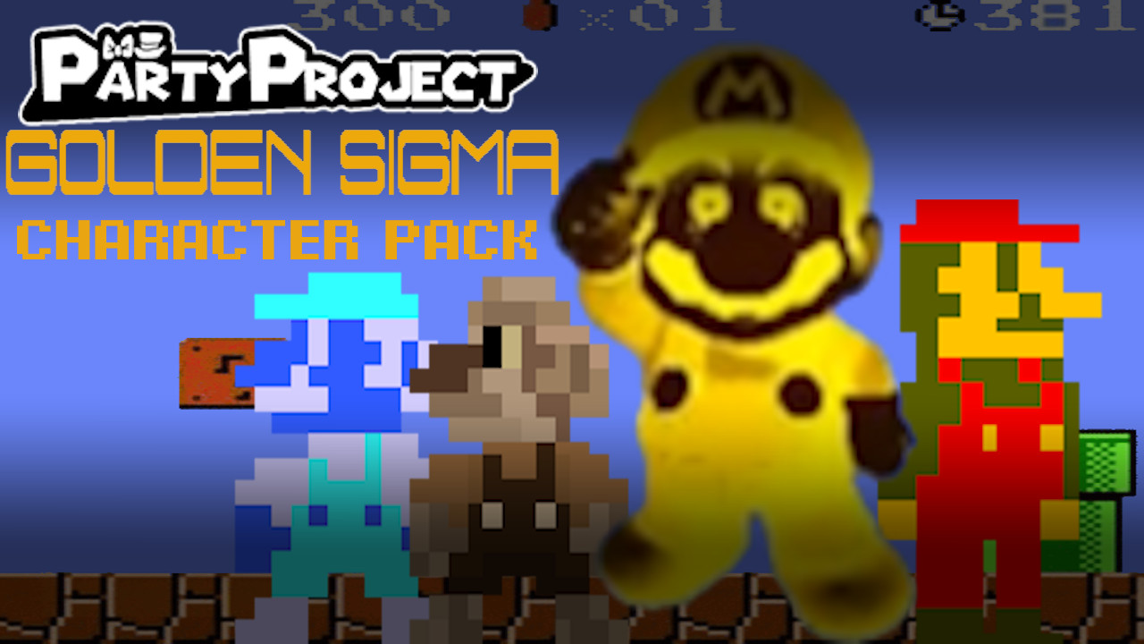 Golden Sigma Character Pack Mod for Party Project | PProject Mods