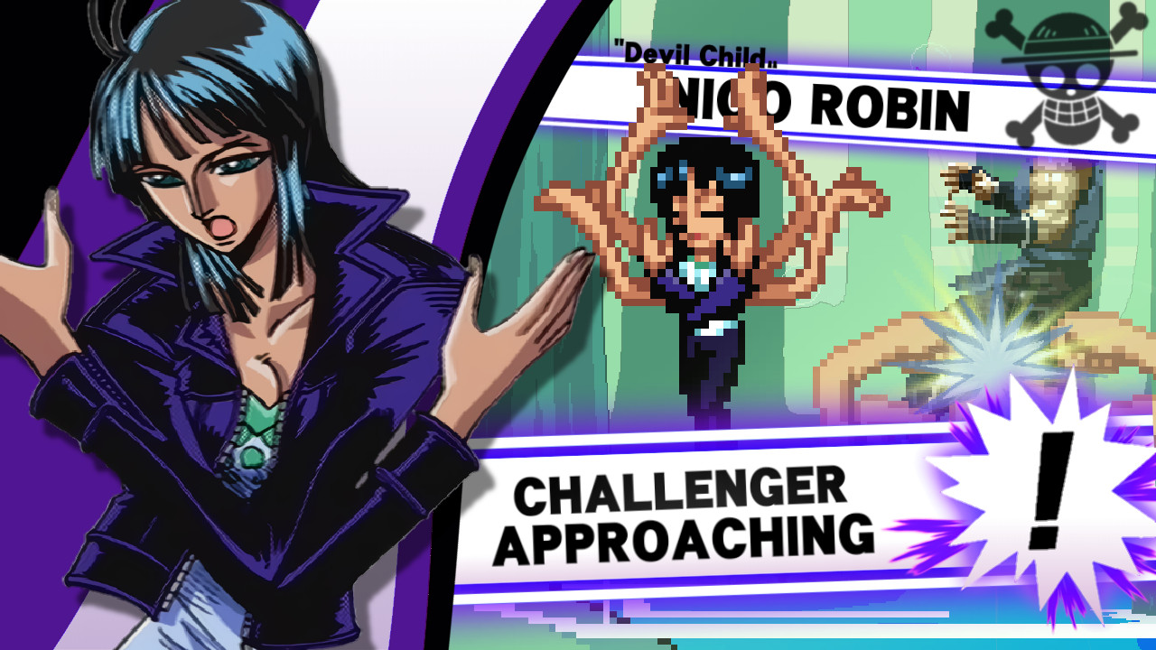 Nico Robin: Pre-Timeskip (One Piece) [CMC+ v8] Mod for Super Smash Bros ...