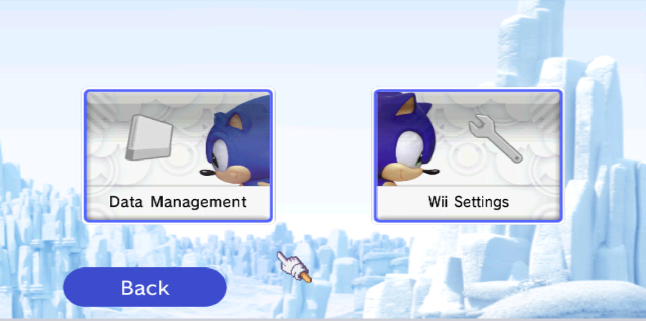 Sonic Generations - Wii Menu Theme Mod for Nintendo Wii | Wii Mods