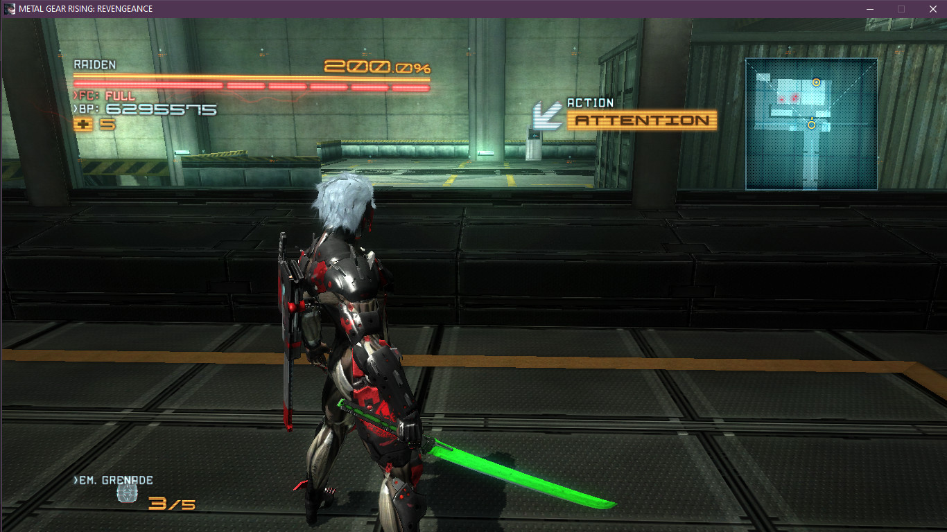 HF BLADE COLORS Mod for Metal Gear Rising: Revengeance | MGR:R Mods