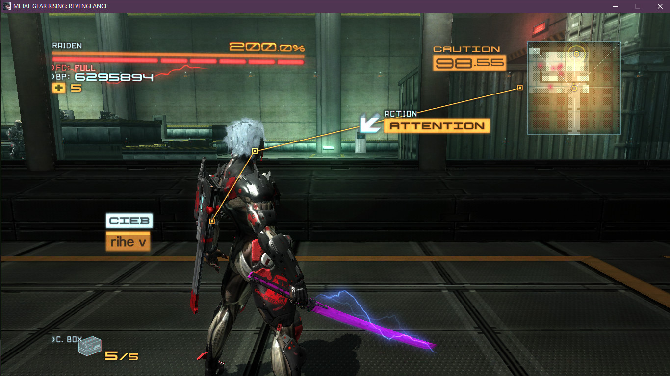 HF BLADE COLORS Mod for Metal Gear Rising: Revengeance | MGR:R Mods