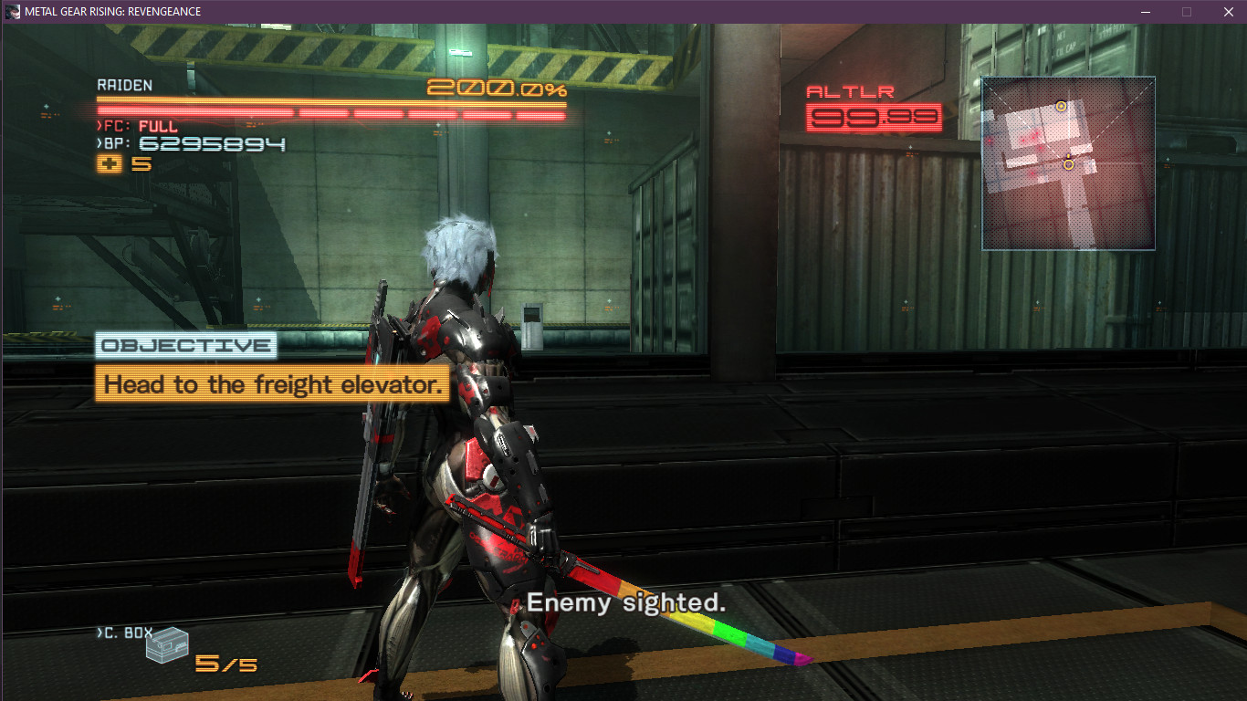 HF BLADE COLORS Mod for Metal Gear Rising: Revengeance | MGR:R Mods
