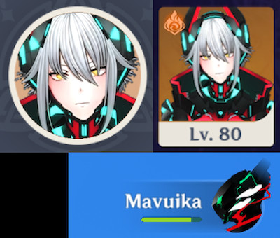 Zentreya over Mavuika Mod for Genshin Impact | GI Mods