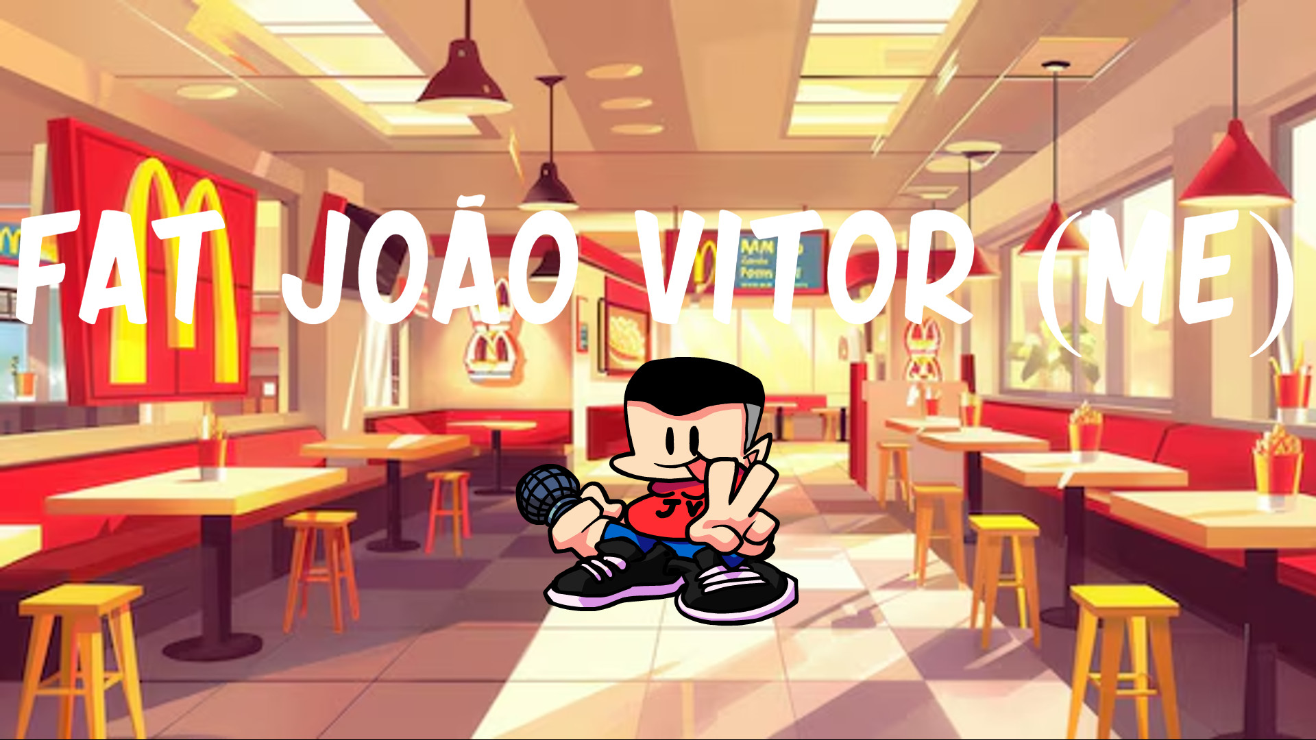 Fat João Vitor (Me) + FLA Mod for Friday Night Funkin' | FNF Mods