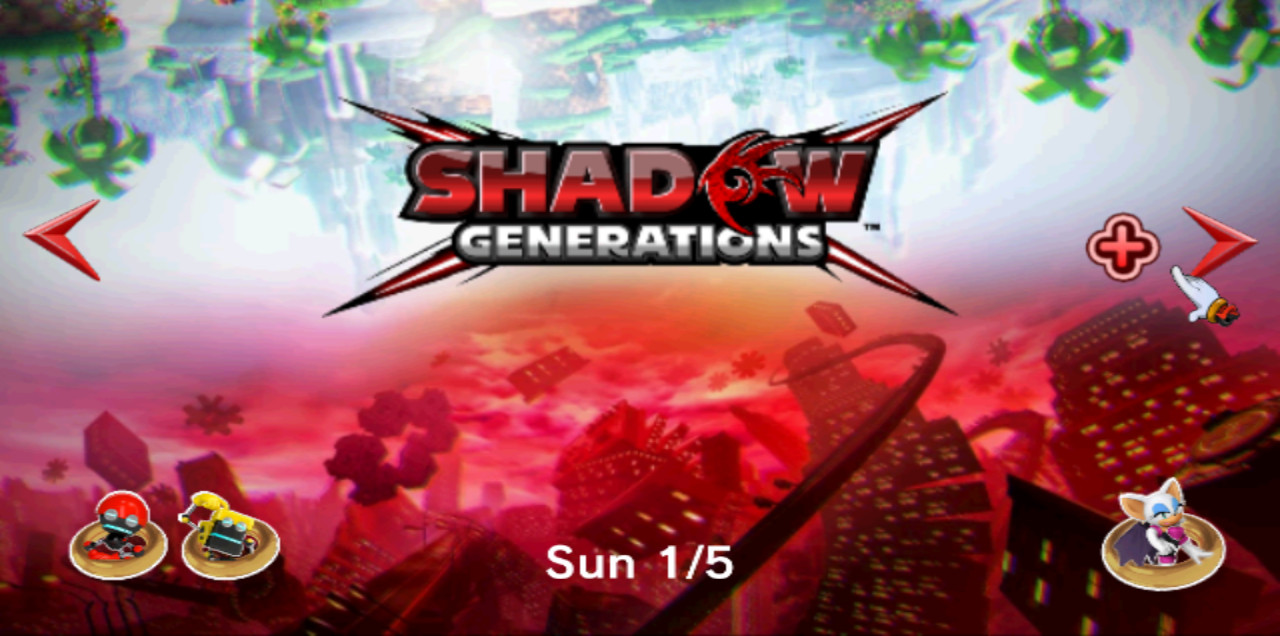 Shadow Generations - Wii Menu Theme Mod for Nintendo Wii | Wii Mods