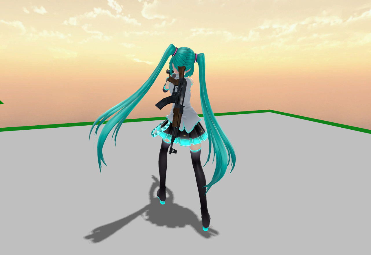 Tda Hatsune Miku Mod for Counter-Strike: Source | CS:S Mods