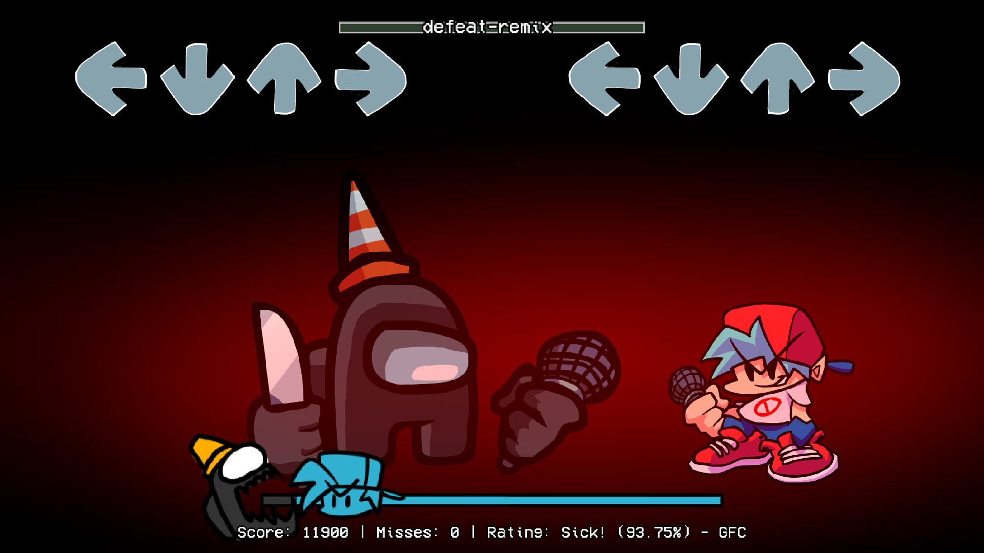 Vs. Impostor: Defeat Remix Charted Mod for Friday Night Funkin' | FNF Mods