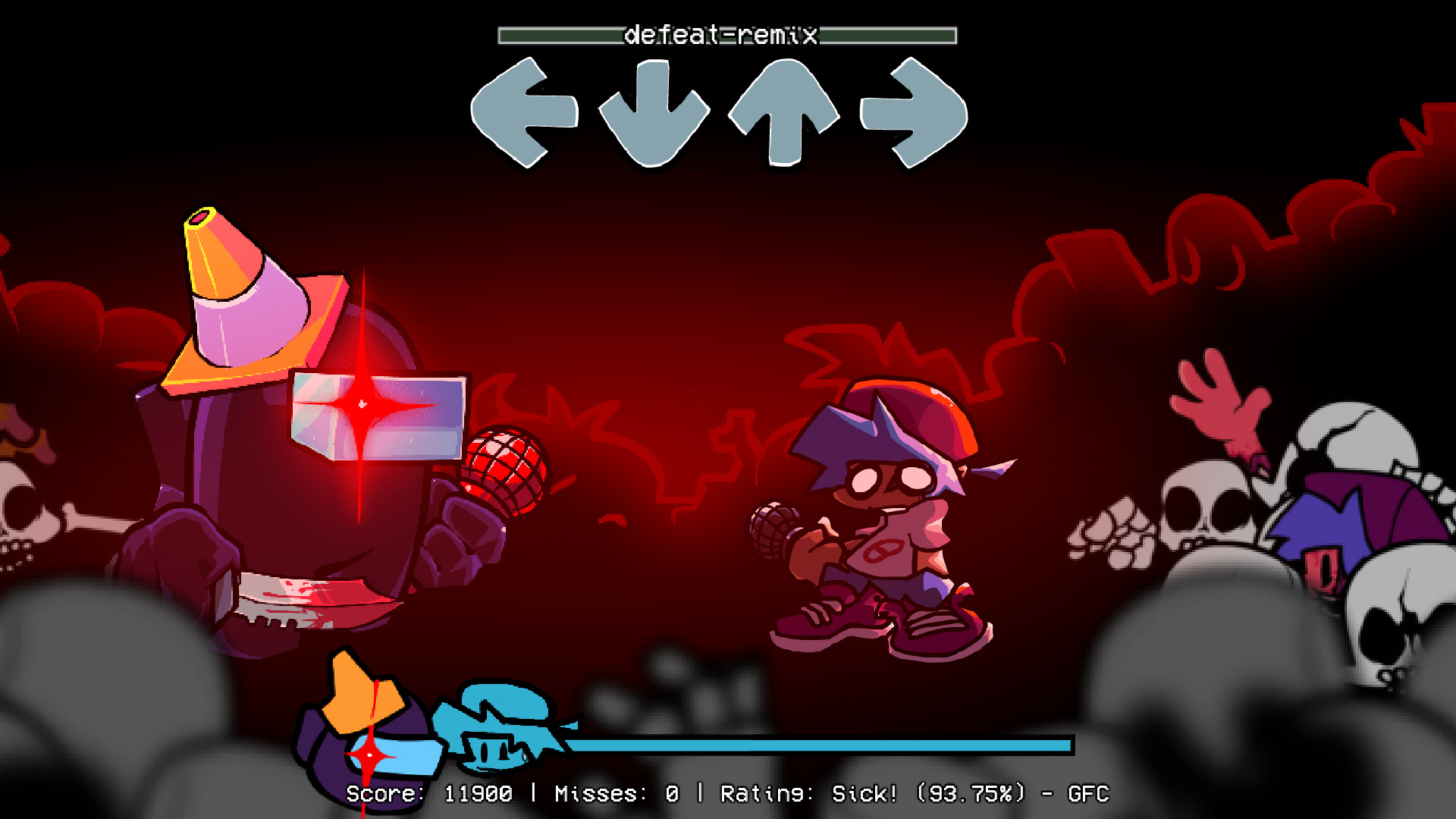 Vs. Impostor: Defeat Remix Charted Mod for Friday Night Funkin' | FNF Mods