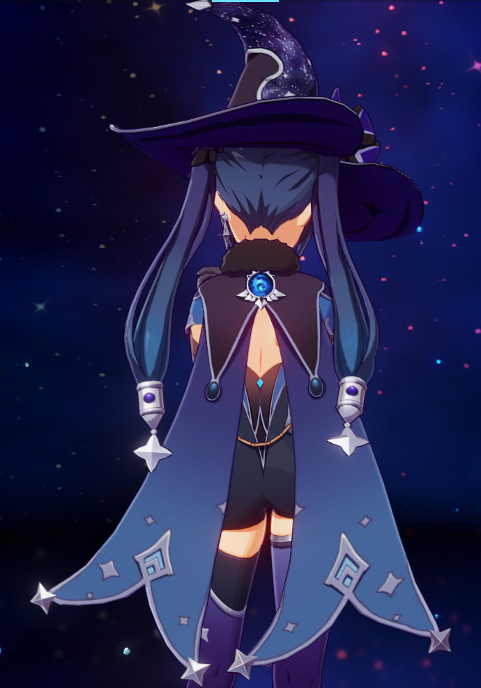 Galaxy Mona Recolor Mod for Genshin Impact | GI Mods