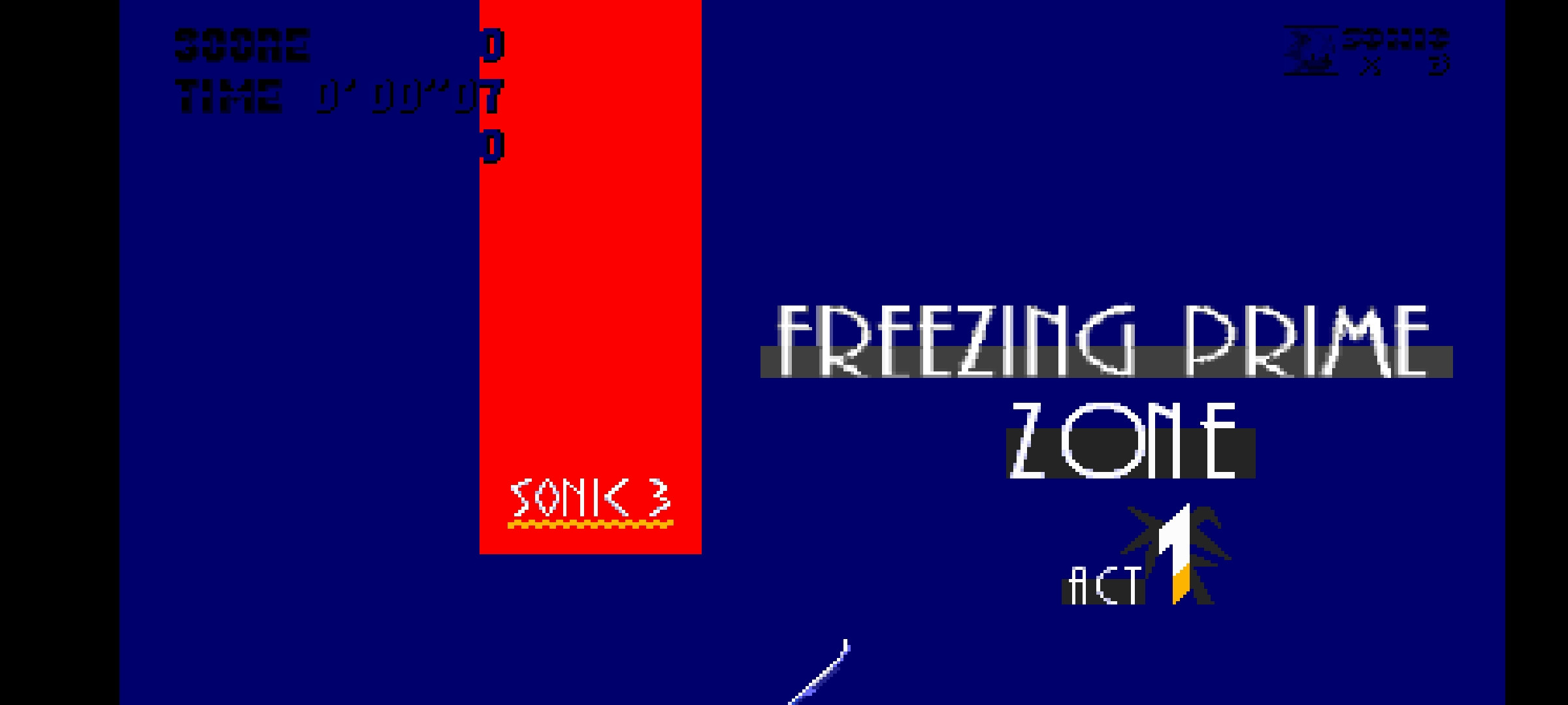 Ksi Freezing Prime zone Mod for Sonic 3 A.I.R. | S3AIR Mods