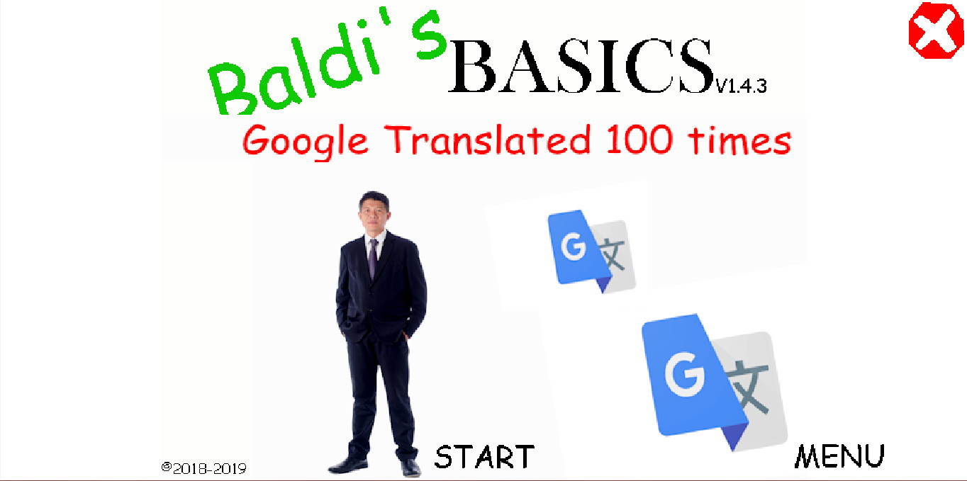 Baldi's Basics Google Translated 100 times Mod for Baldi's Basics ...