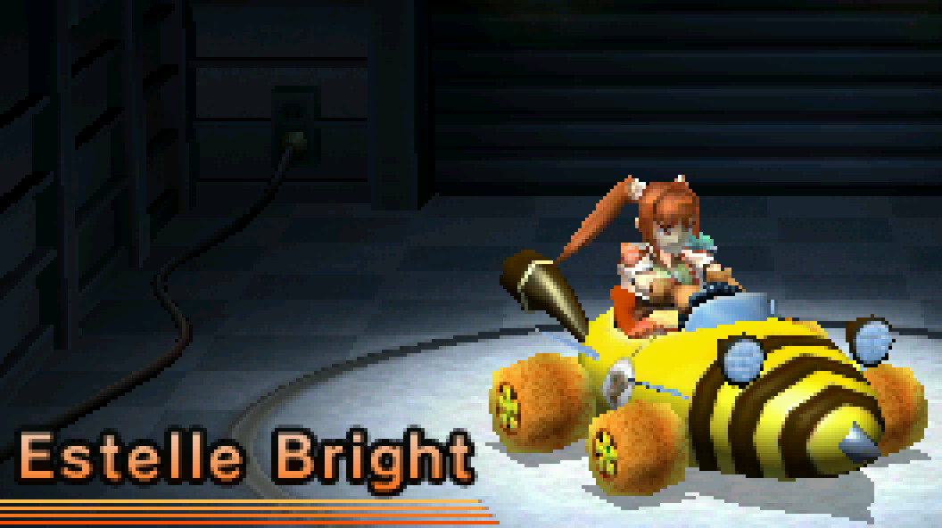 Estelle Bright (Trails in the Sky SC design) Mod for Mario Kart 7 | MK7 Mods