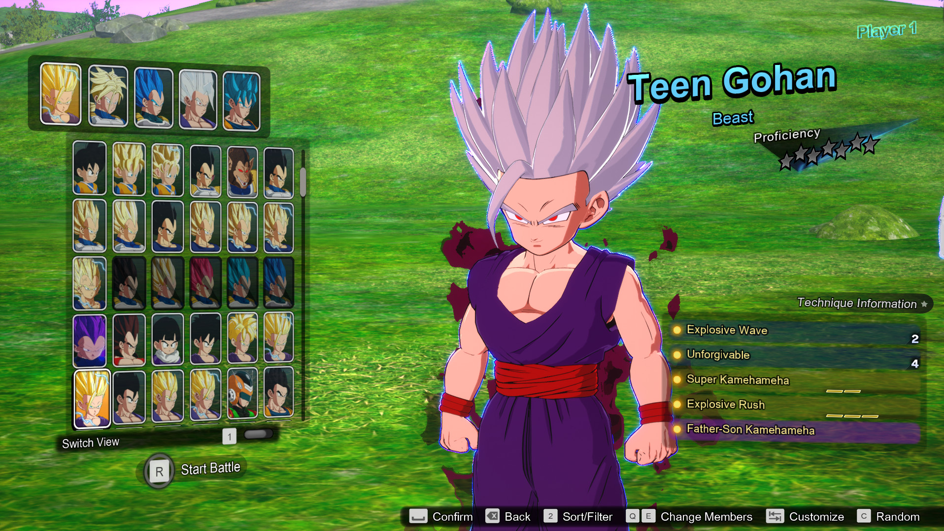 Teen Gohan Beast new slot (DBColorZ) Mod for Dragon Ball: Sparking ...