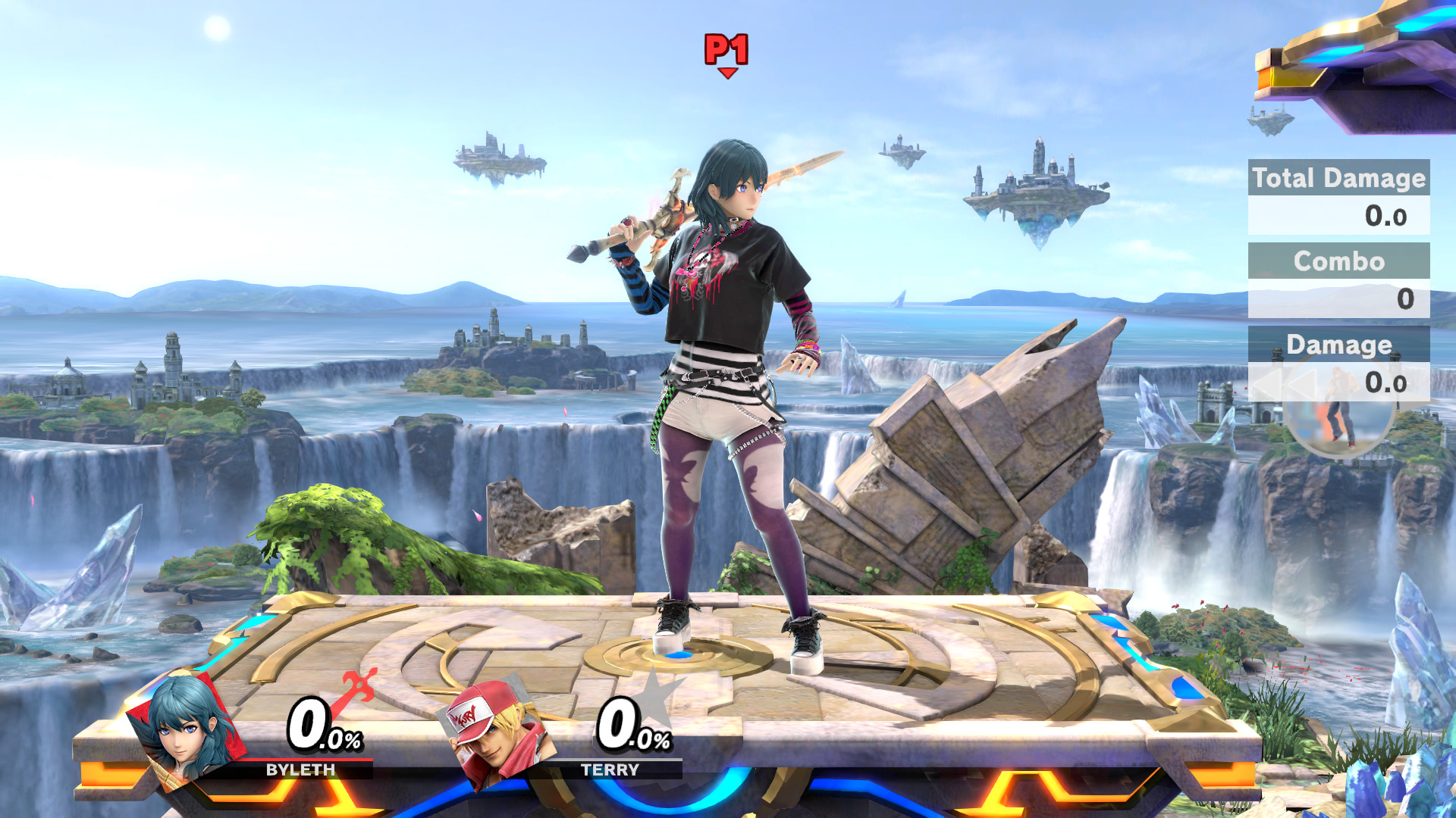 Goth Byleth Mod for Super Smash Bros. Ultimate | SSBU Mods