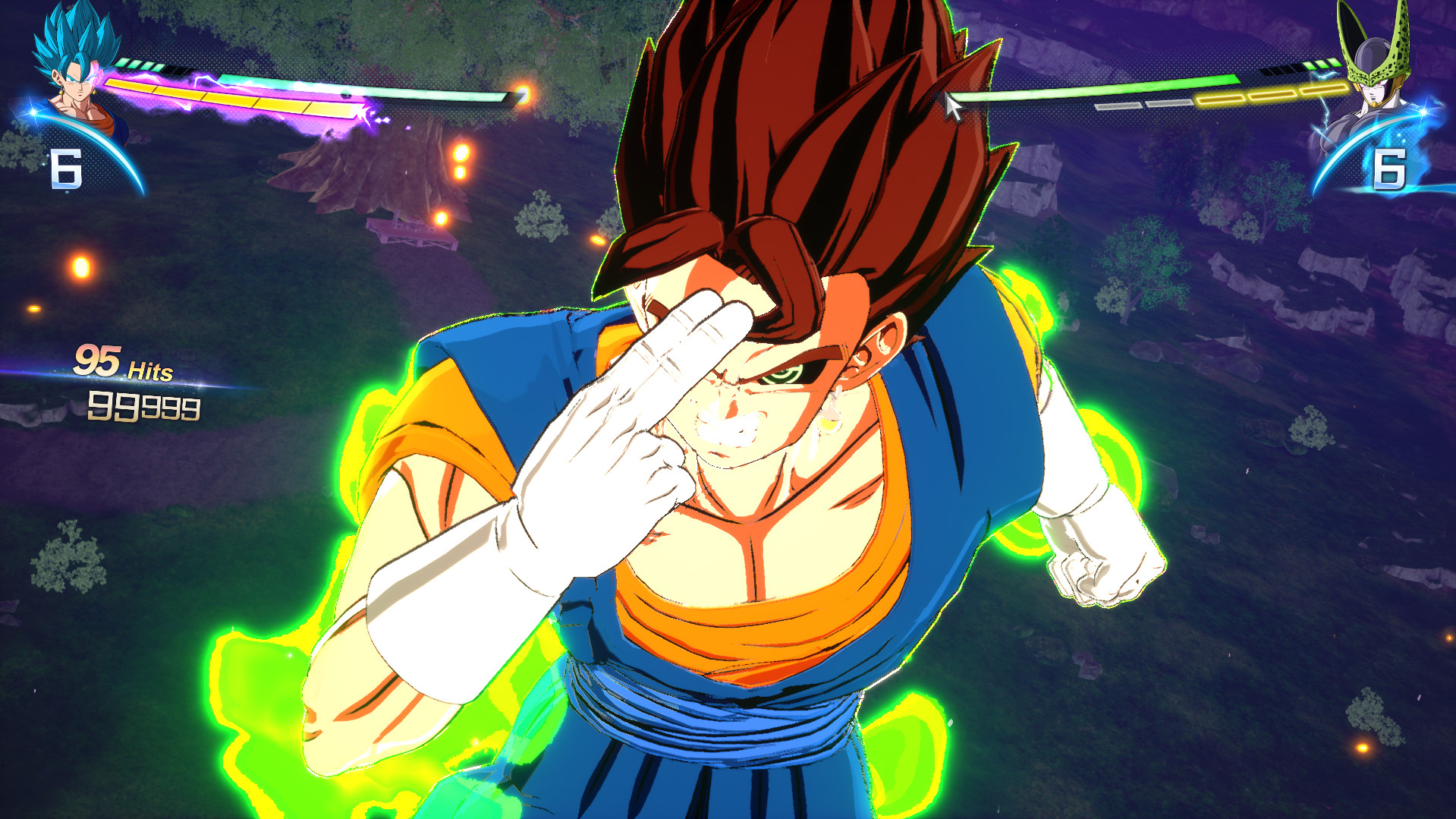 UV- Ultra Vegito Green Seraphim Slot (DBColorZ) Mod for Dragon Ball ...