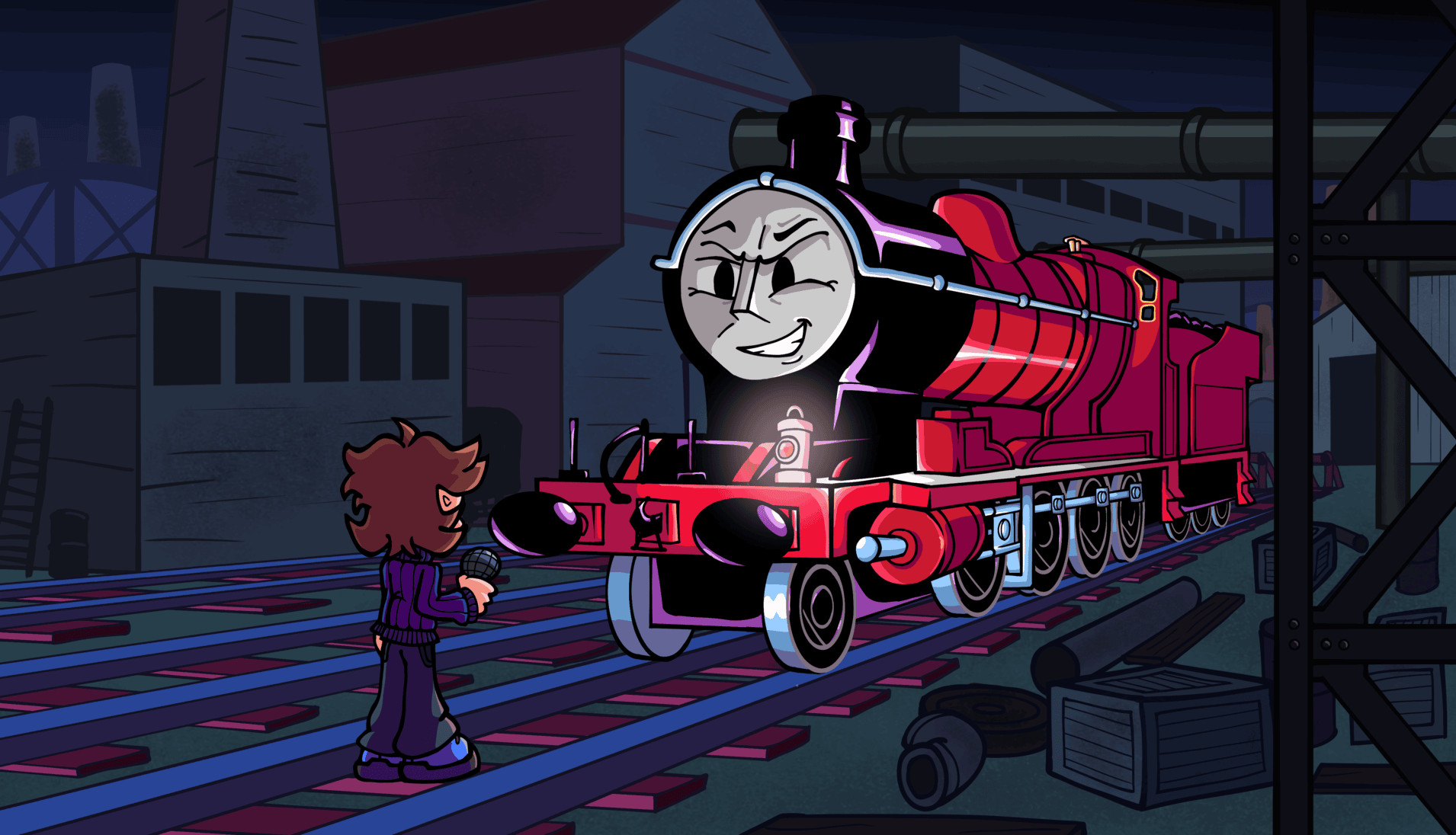 "Who's Geoffrey?" Oneshot Mod for Friday Night Funkin' | FNF Mods