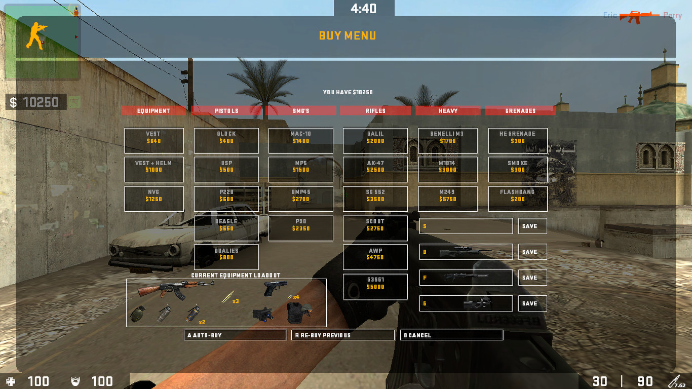 Vanilla Styled CS2 Buy Menu (Plus) Mod for Counter-Strike: Source | CS ...