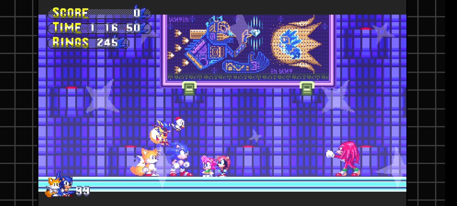 TT16bit sonic fight poses for UMA Mod for Sonic 3 A.I.R. | S3AIR Mods