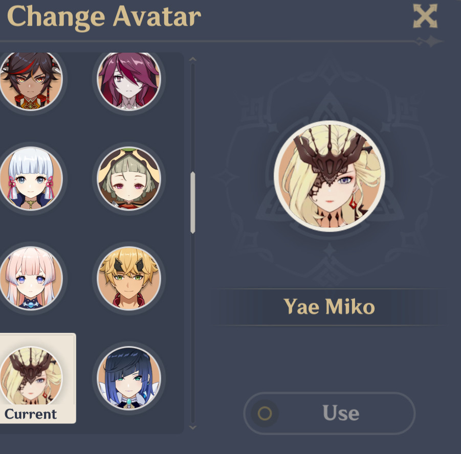 La Signora over Yae Miko Mod for Genshin Impact | GI Mods