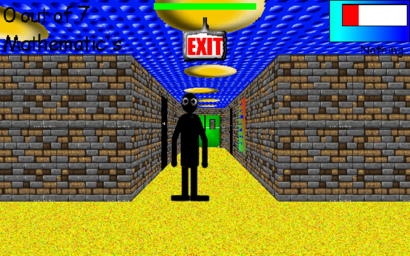 Sticksis Math Class Remastered Mod for Baldi's Basics | Baldi Mods