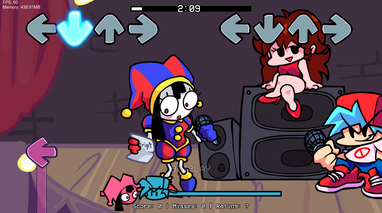 VS Pomni: Yet Another Musical Adventure Mod for Friday Night Funkin ...