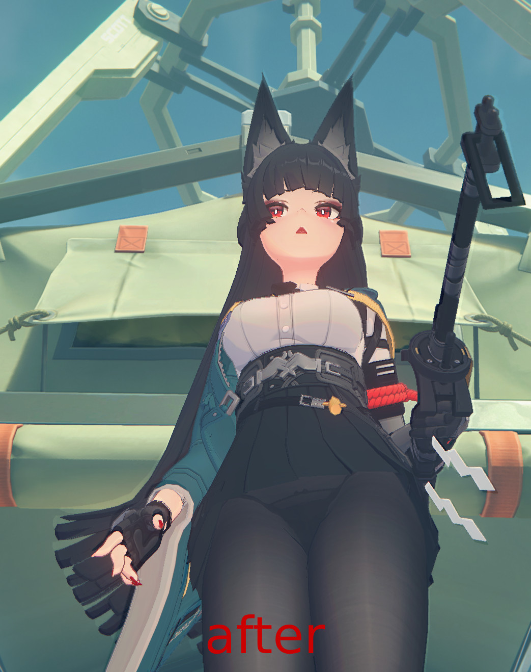 Default color pantyhose with underpants Mod for Zenless Zone Zero | ZZZ Mods