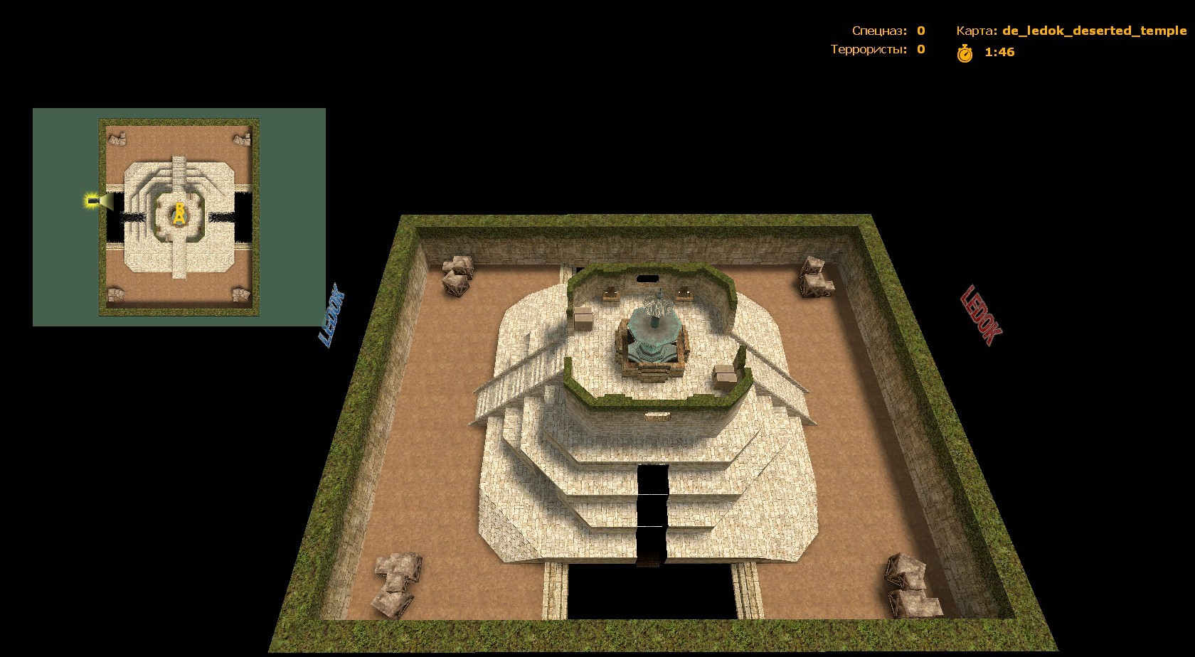 de_ledok_deserted_temple Mod for Counter-Strike: Source | CS:S Mods