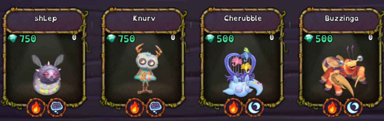 Origin Island Elements for Mythicals Mod for My Singing Monsters | MSM Mods