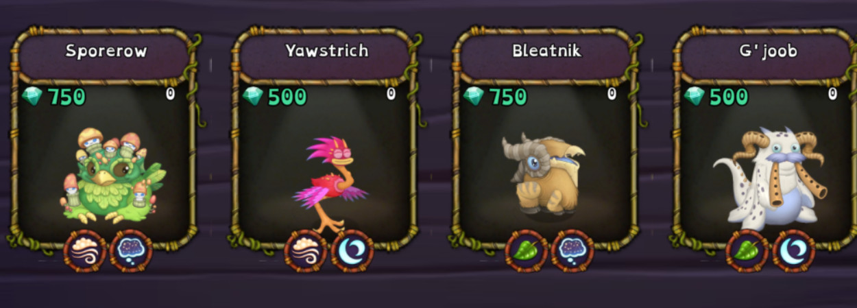 Origin Island Elements for Mythicals Mod for My Singing Monsters | MSM Mods